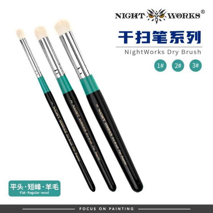 (NightWorks) Paint Brushes & Tools for painting – Premier Hobby Collective
