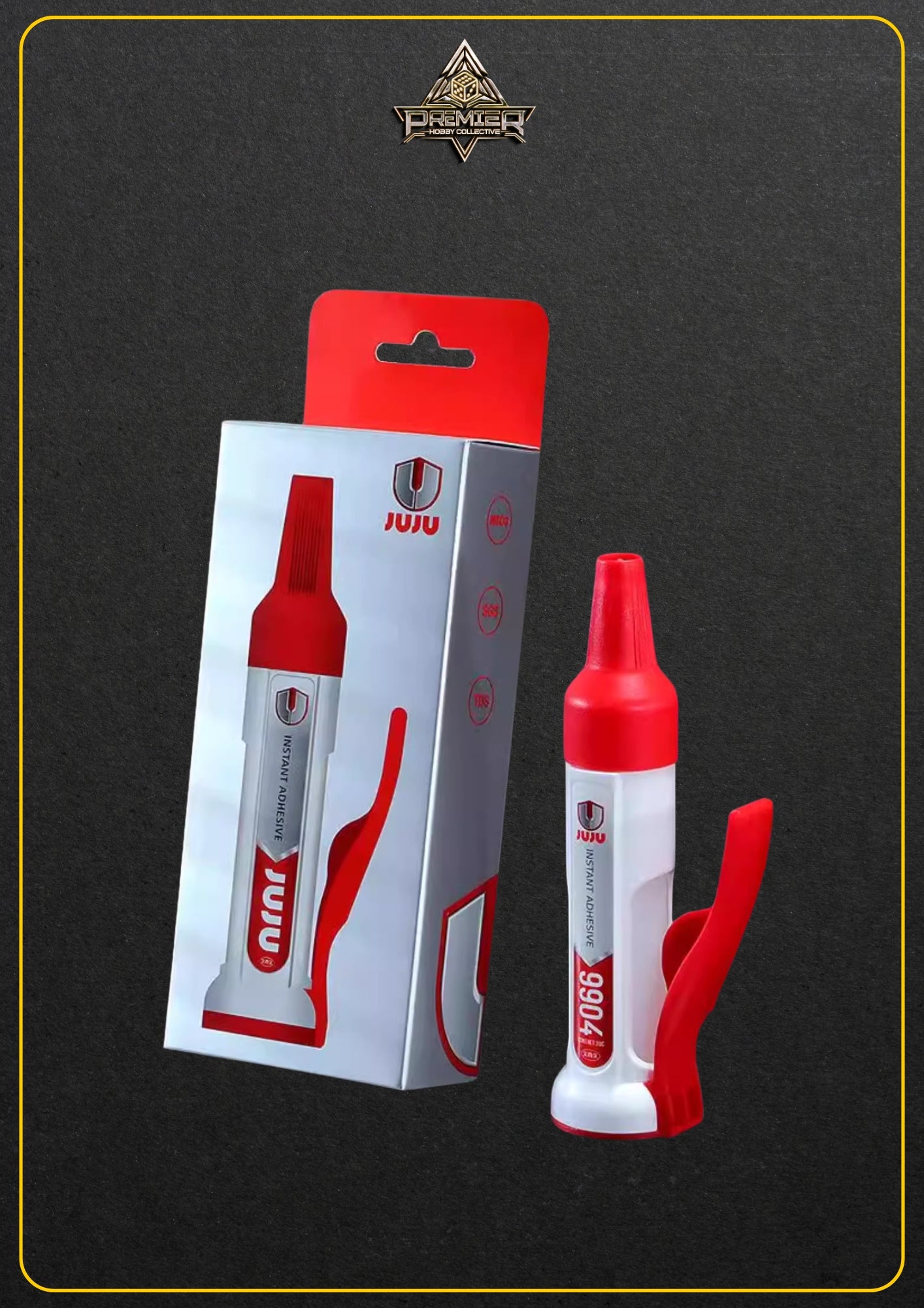 JuJu - Instant Adhersive Super Glue (Non Whitening Formula 9904 ...